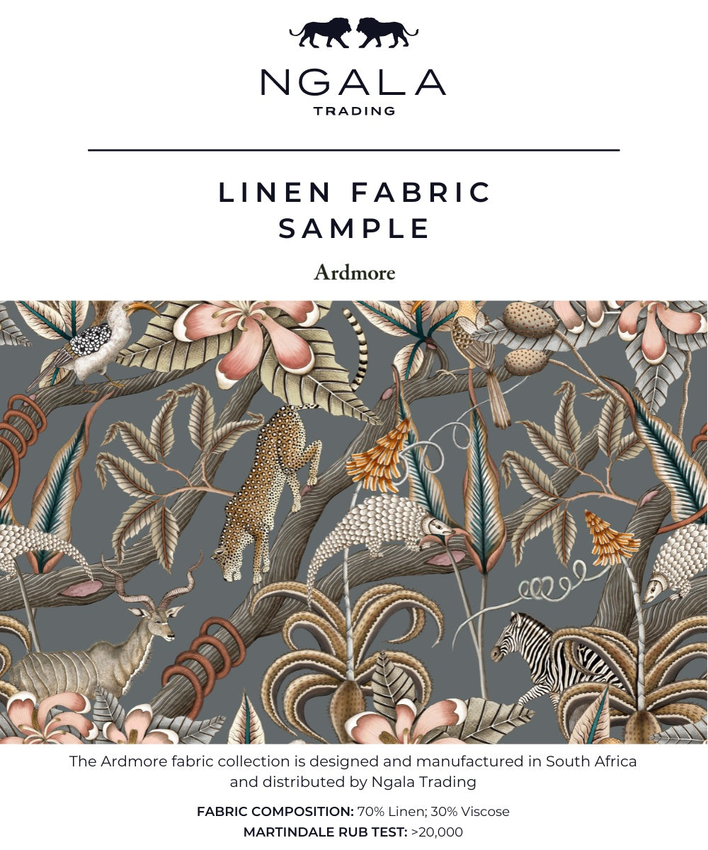 Pangolin Park Fabric Sample