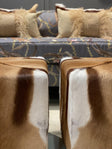 Springbok Hide Cube Ottoman