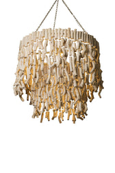 Wiggle Wood Chandelier