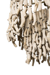 Wiggle Wood Chandelier