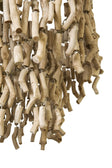 Wiggle Wood Chandelier