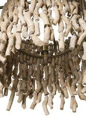 Wiggle Wood Chandelier