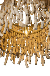 Wiggle Wood Chandelier