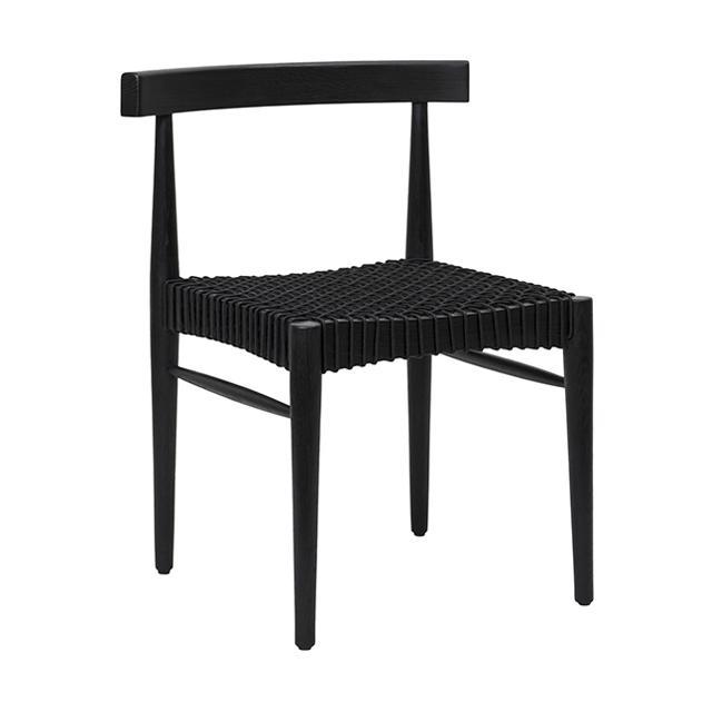 Black Modern Che Oak Lounge Chair | NGALA Trading